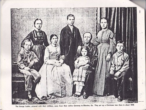 Georgia's First Christmas Tree - Lisa Land Cooper