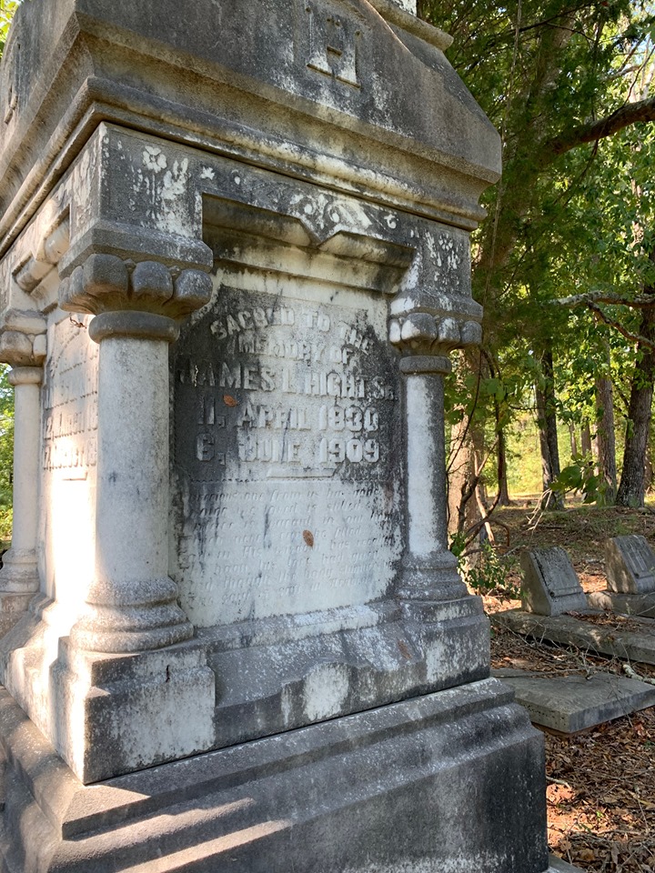 The Sad Tale Behind the Hight Cemetery Marker - Lisa Land Cooper