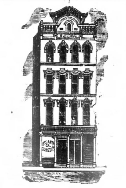 Atlanta’s Lost Landmarks: The 1884 Constitution Building - Lisa Land ...